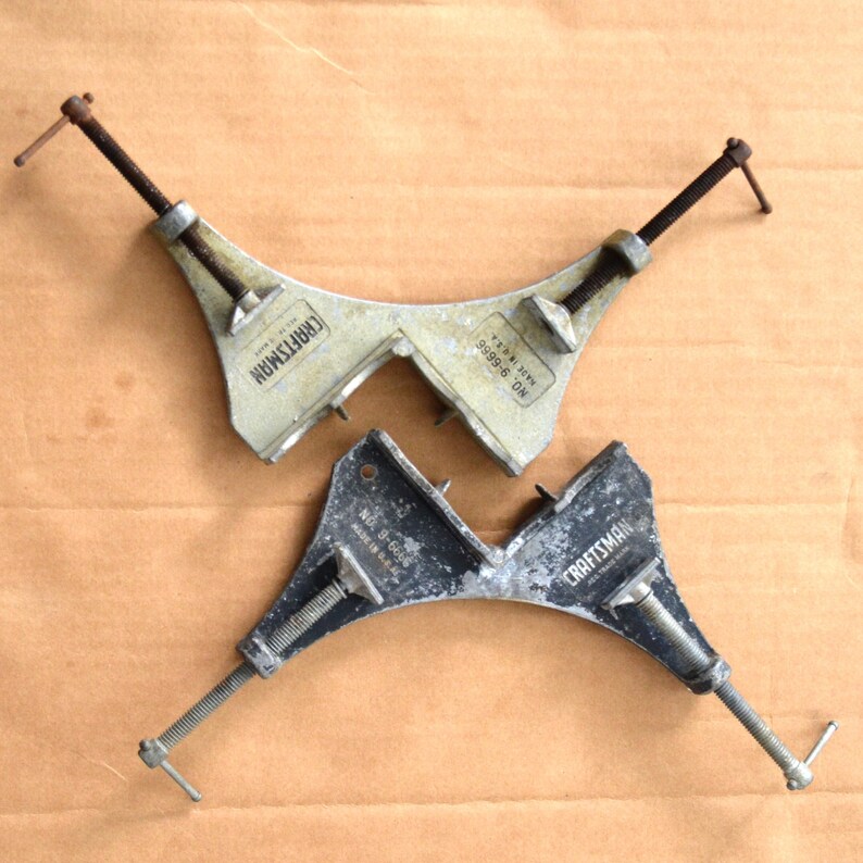 Craftsman Corner Clamps, Vintage No.9-6666, Pair, Made in USA - Etsy