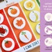 Printable Toddler Color Sorting Activity, Fine Motor Skills, Toddler ...
