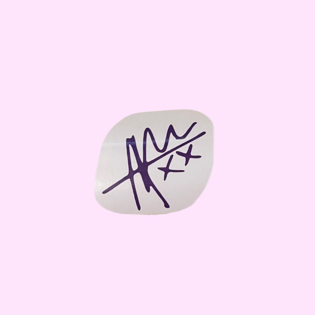 Ashton Irwin Signature Sticker Vinyl 5SOS Decal Sticker Customisable ...