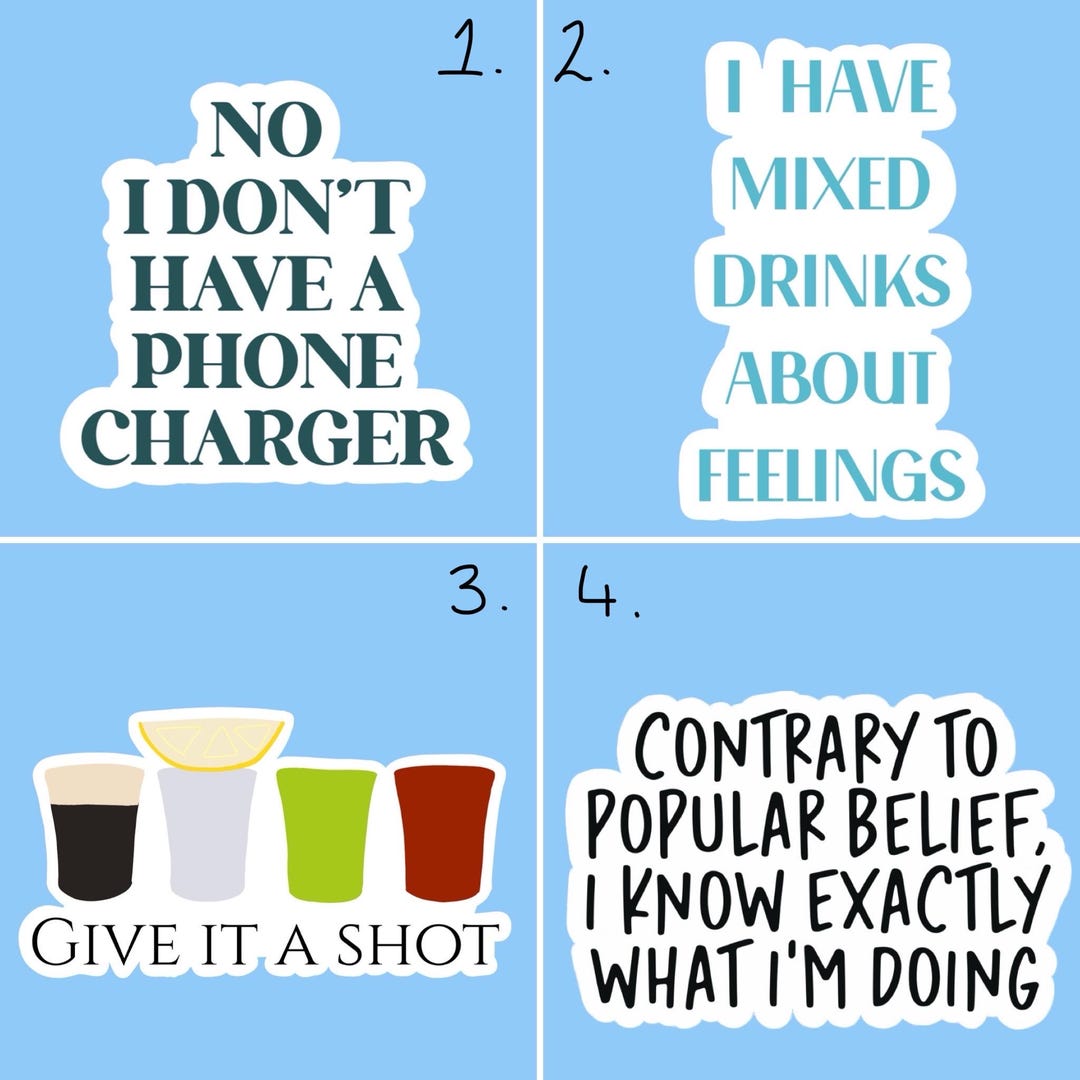 Hospitality Stickers | Bartender | Bar Work | Cocktail | Scrapbook ...