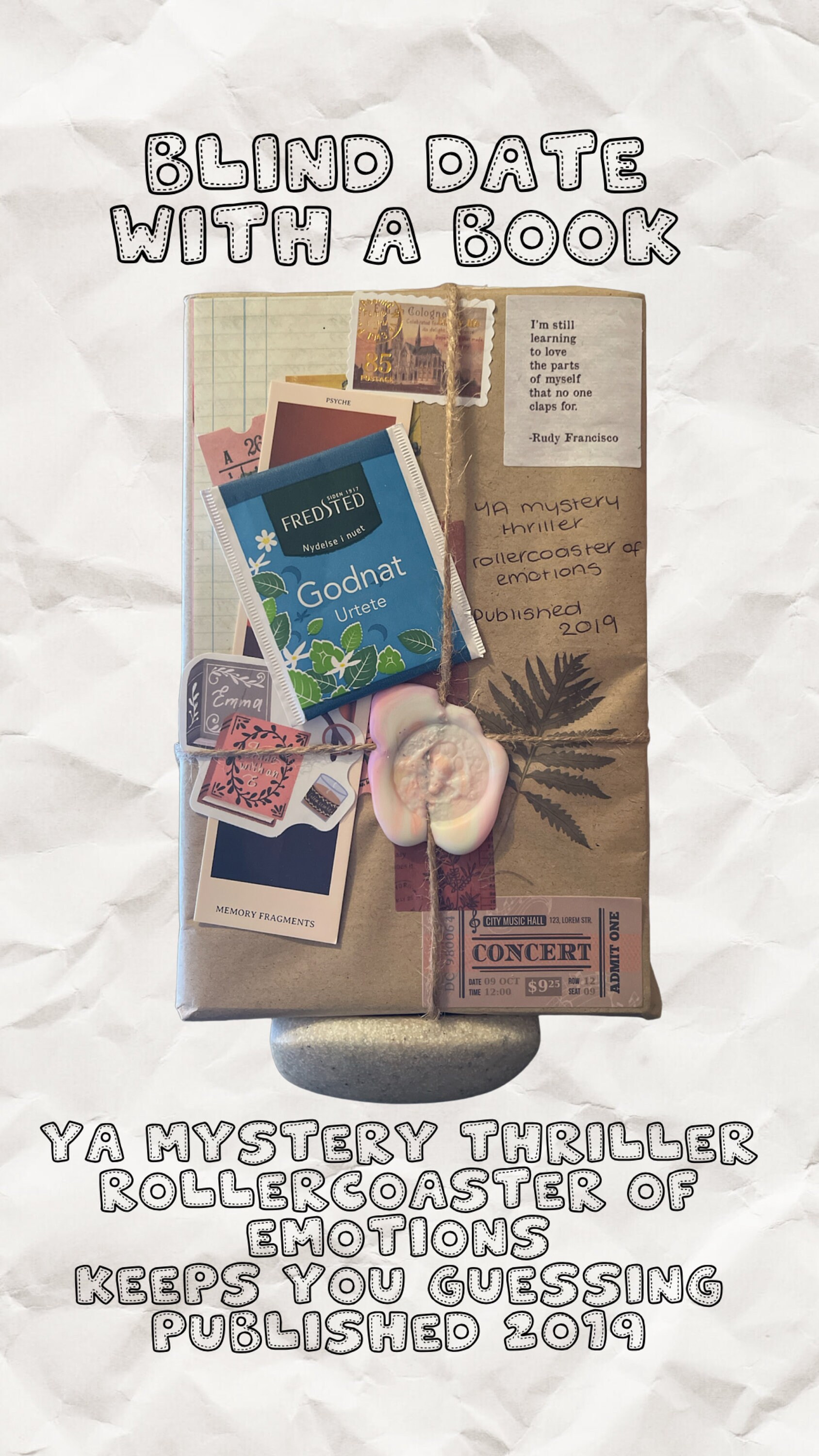 YA Mystery Thriller Blind Date With a Book - Etsy