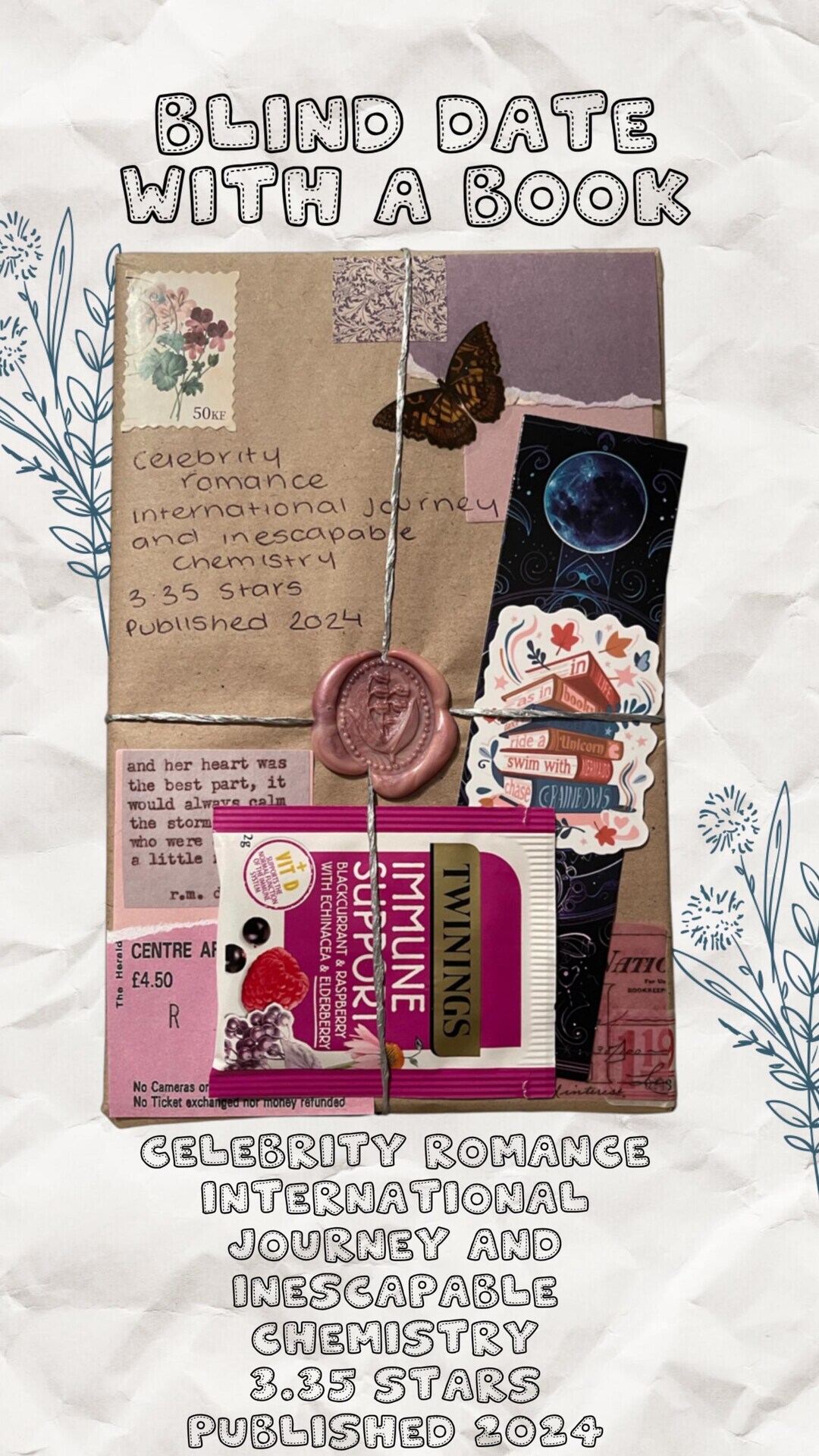 Celebrity Romance Blind Date With a Book - Etsy