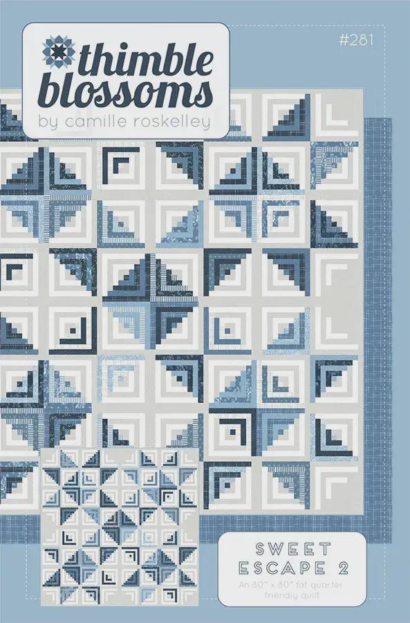 Shoreline Sweet Escape Quilt Kit | Coastal Calm Blues | Moda Fabric ...