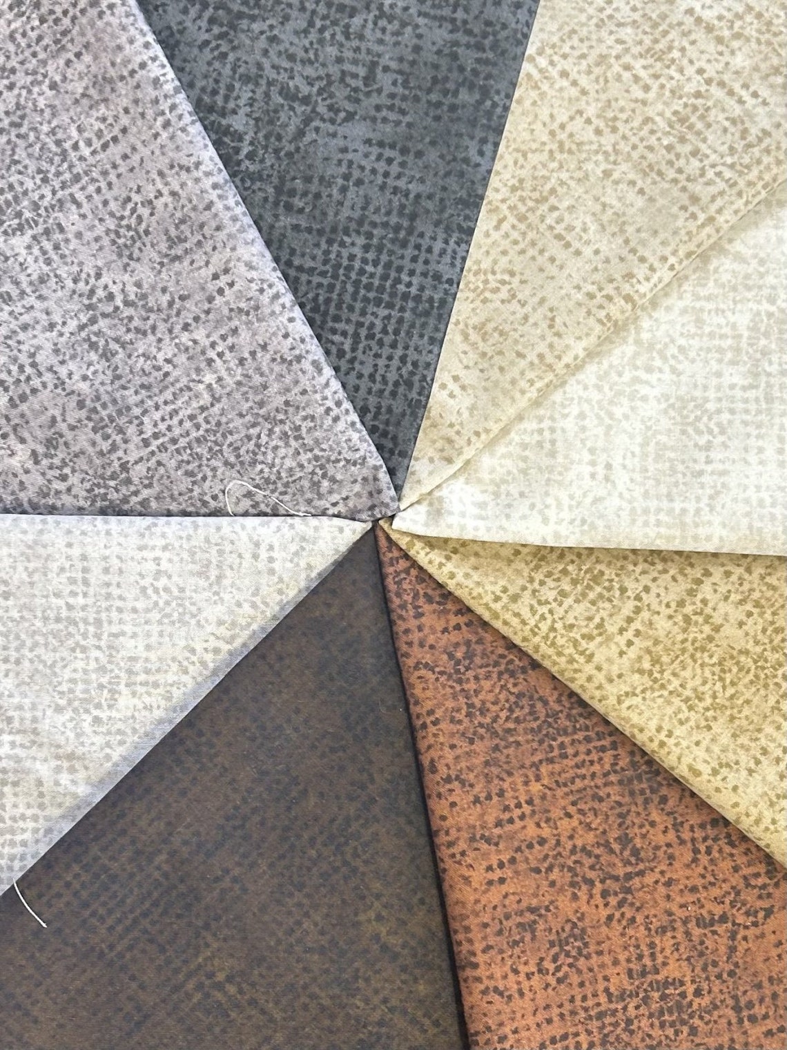 Tic Tac Neutral Fat Quarter Bundle Fabric Bundle Tic Tac Fat Quarters ...