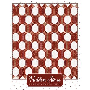 Hidden Stars Pattern Kim Diehl Pattern Quilt Pattern Its so Emma Henry ...
