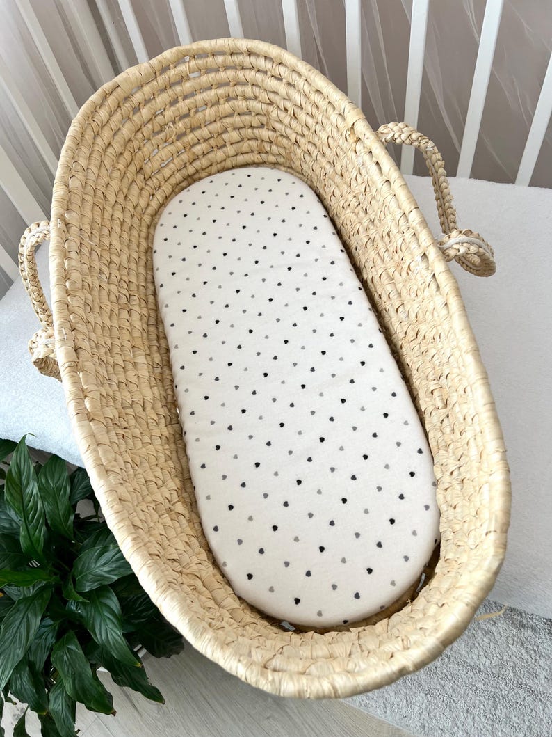 Baby Bassinet Sheet Sewing Pattern PDF - DIY Fitted Sheet for Moses ...