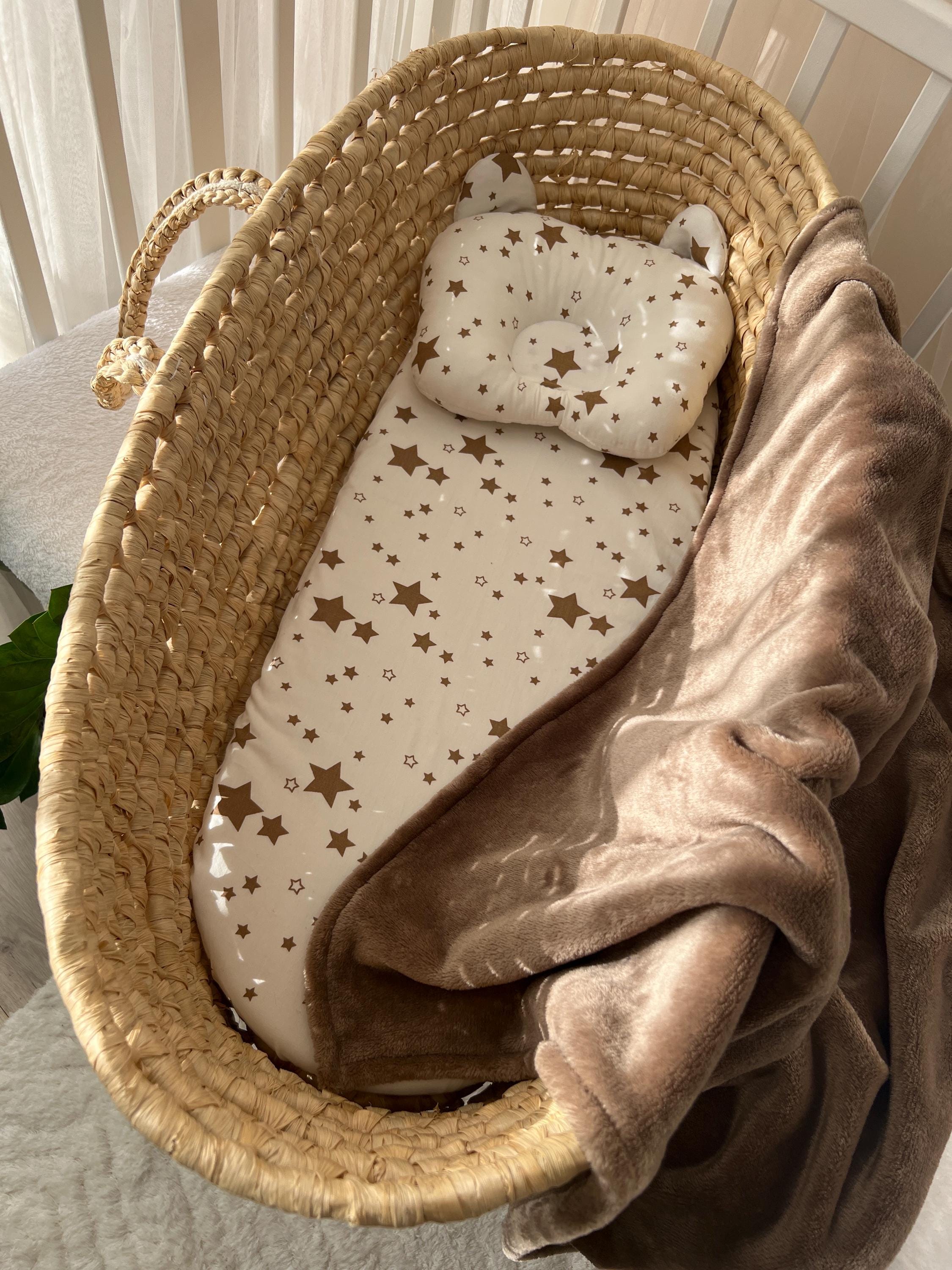 Baby Bassinet Sheet Sewing Pattern PDF - DIY Fitted Sheet for Moses ...