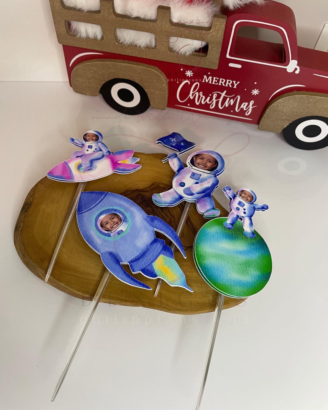 Cupcake Toppers — Customizable — Any Theme — Personalization Available ...