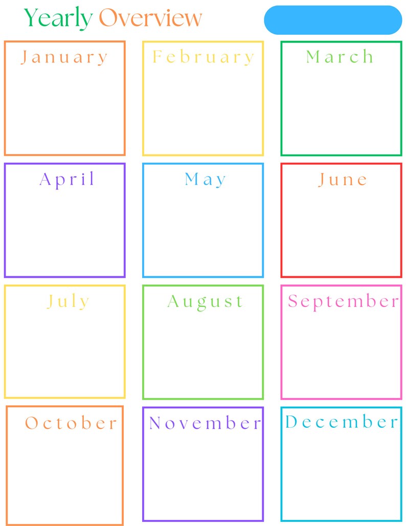 Homeschool Planner- Printable- Lesson Planner-weekly Planner- Monthly ...
