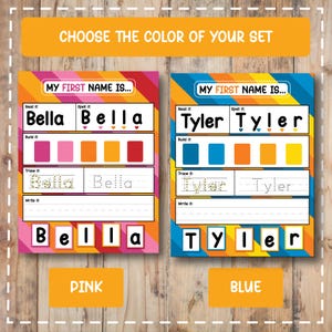 Custom Name Learning Page – Personalized Preschool Name Practice | PDF ...