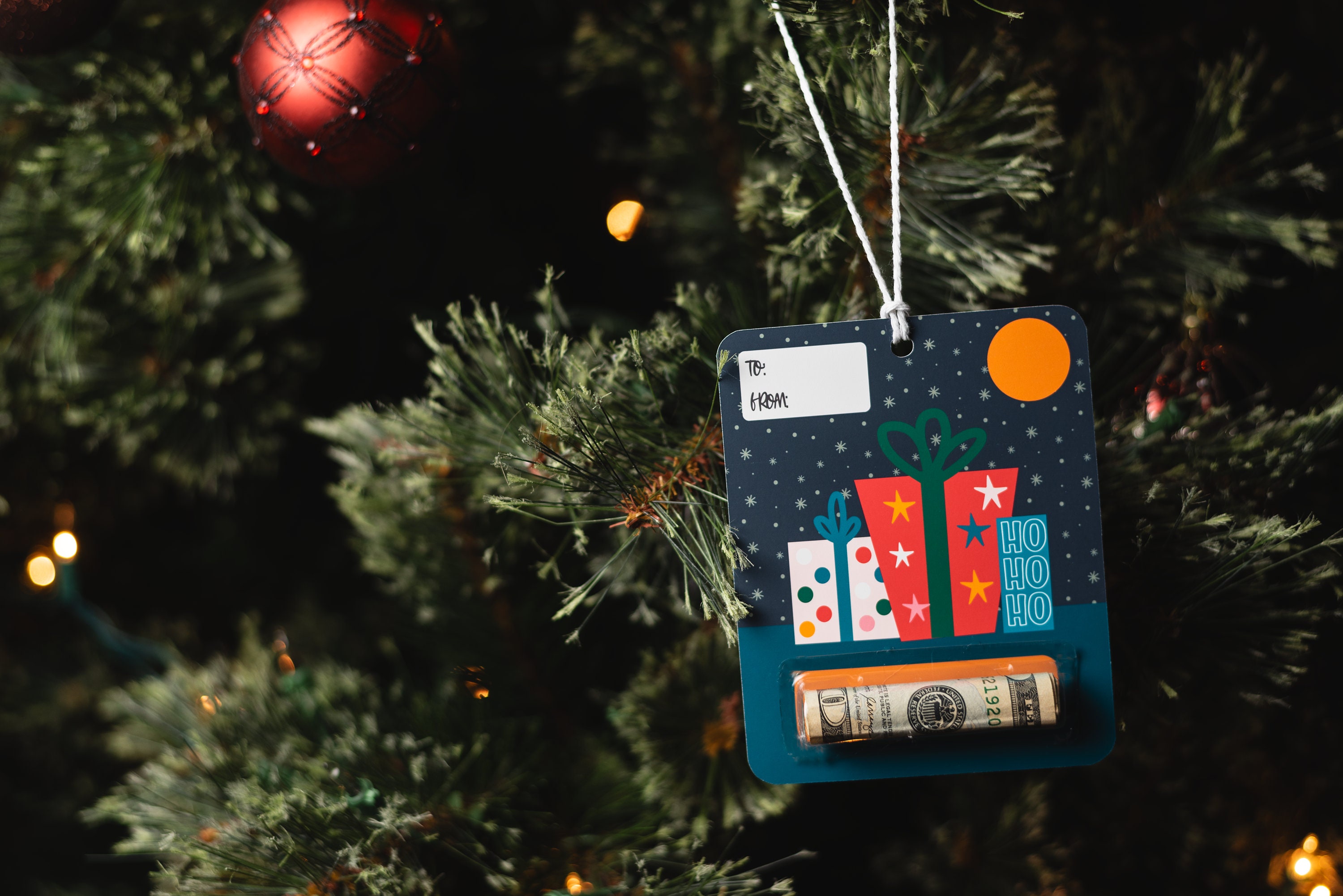 Money Holder, Stocking Stuffer, Tree Ornament, Christmas Gift, Money ...