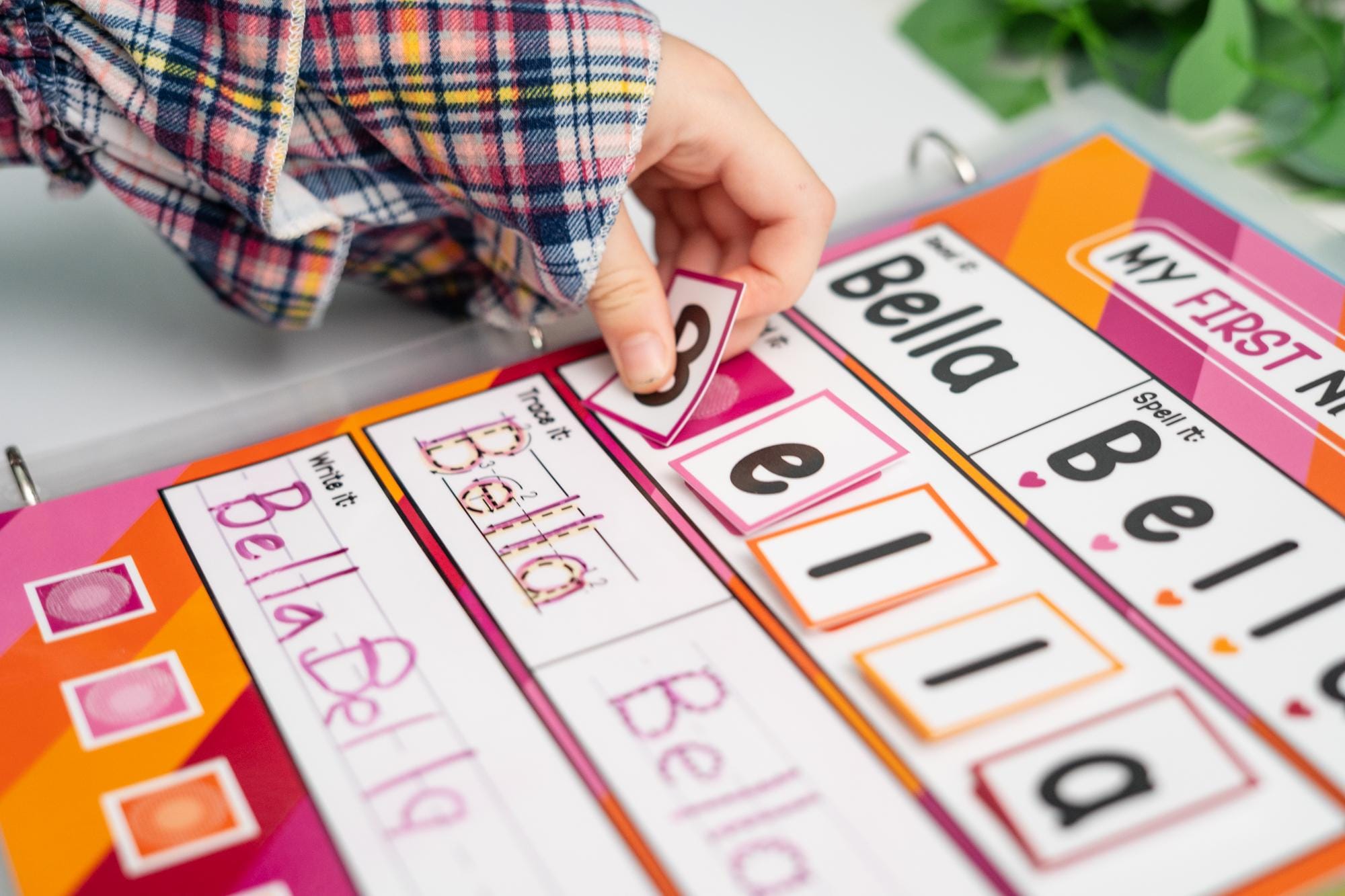 Custom Name Learning Page – Personalized Preschool Name Practice | PDF ...