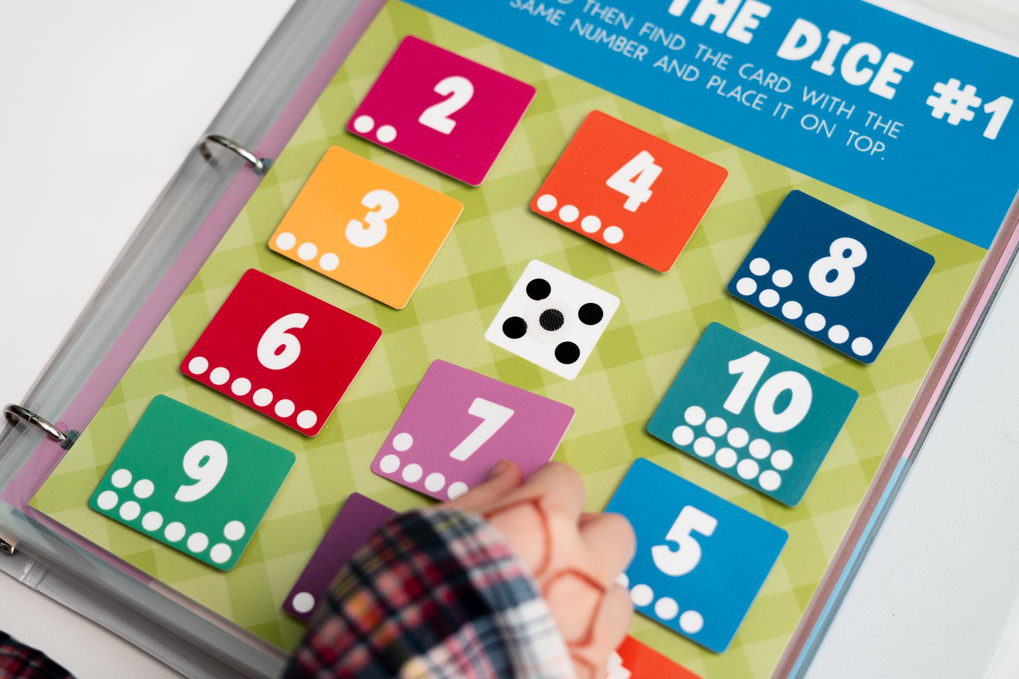 Dice Counting Game | Toddler Number Matching (PDF) - Etsy Australia