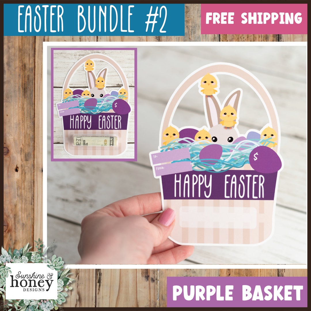 Easter Cash Gift Easter Money Holder Easter Money Card Easter Teen Gift ...