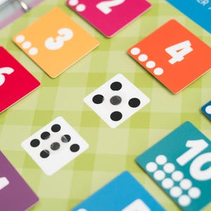 Dice Counting Game | Toddler Number Matching (PDF) - Etsy Australia