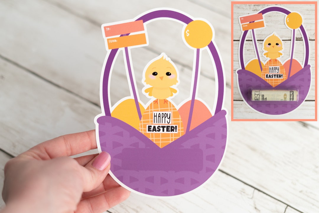 Easter Cash Gift Easter Money Holder Easter Money Card Easter Teen Gift ...