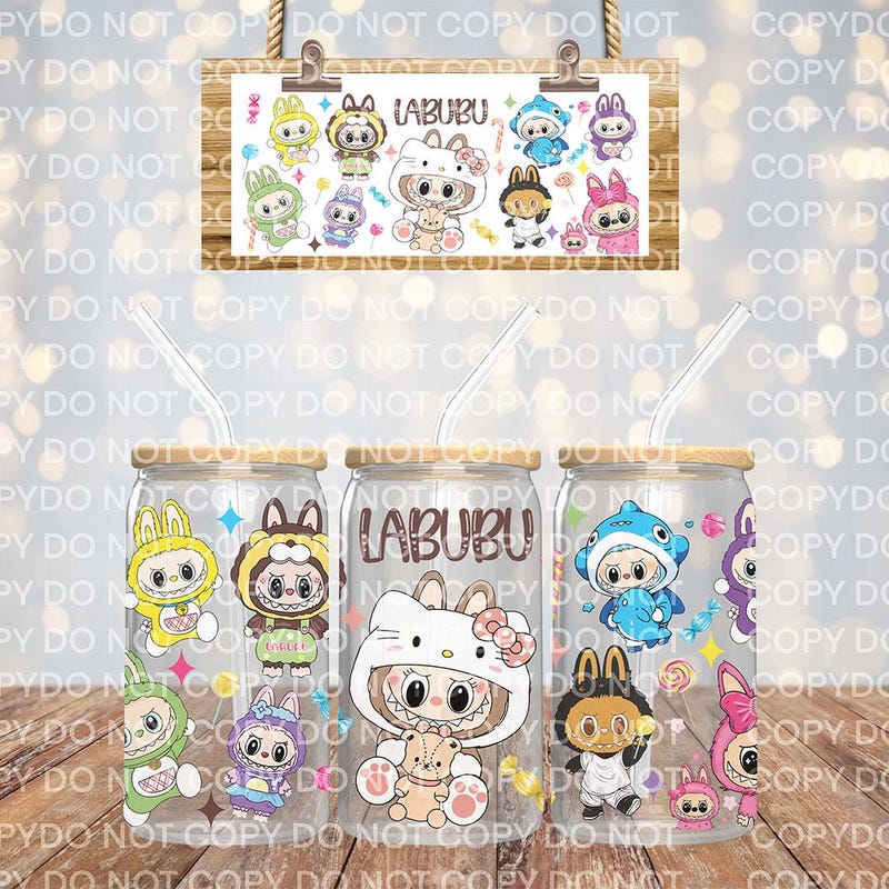Labubu Stickers - Etsy