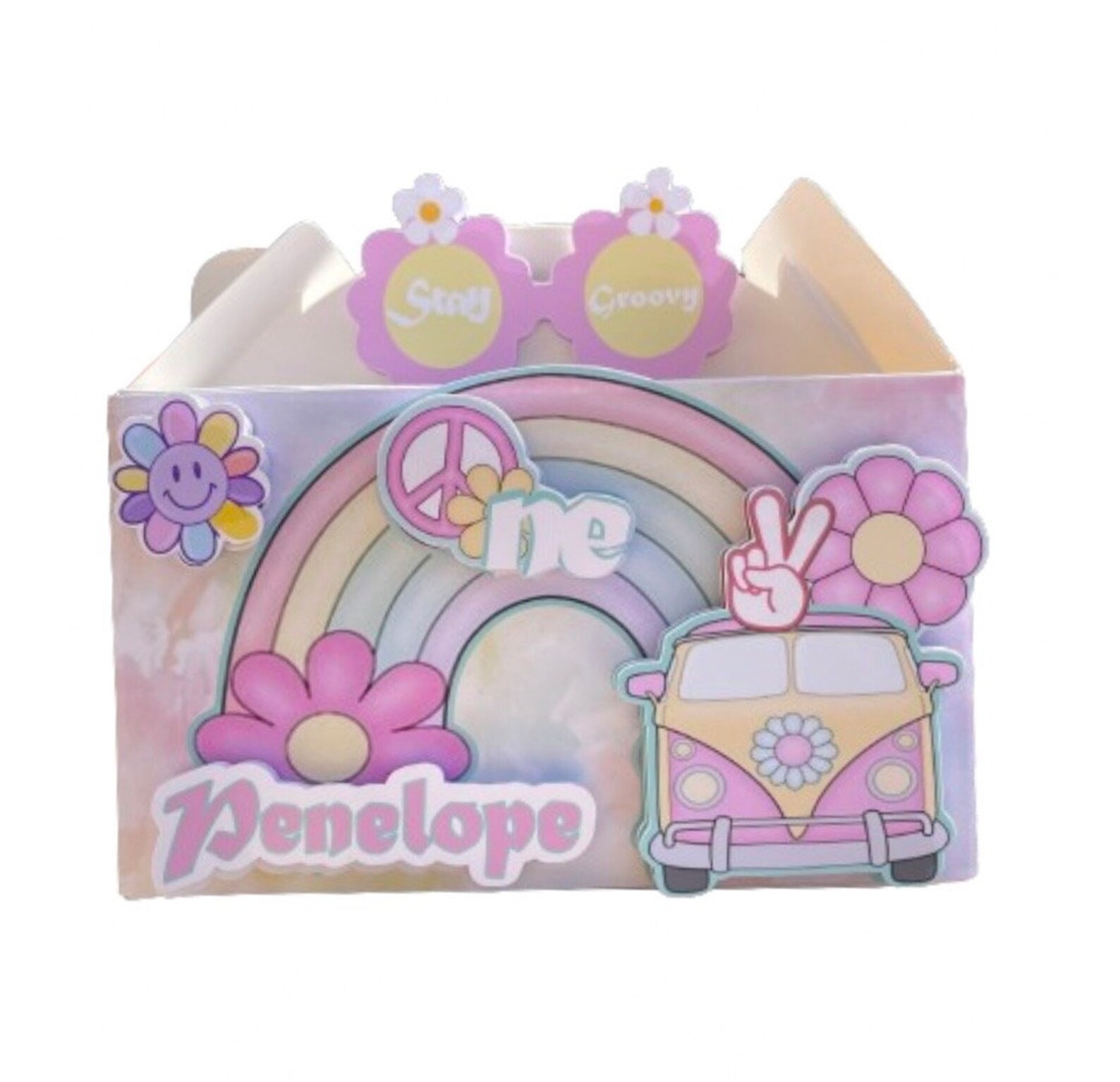 Groovy Gable Box / Candy Box - Etsy