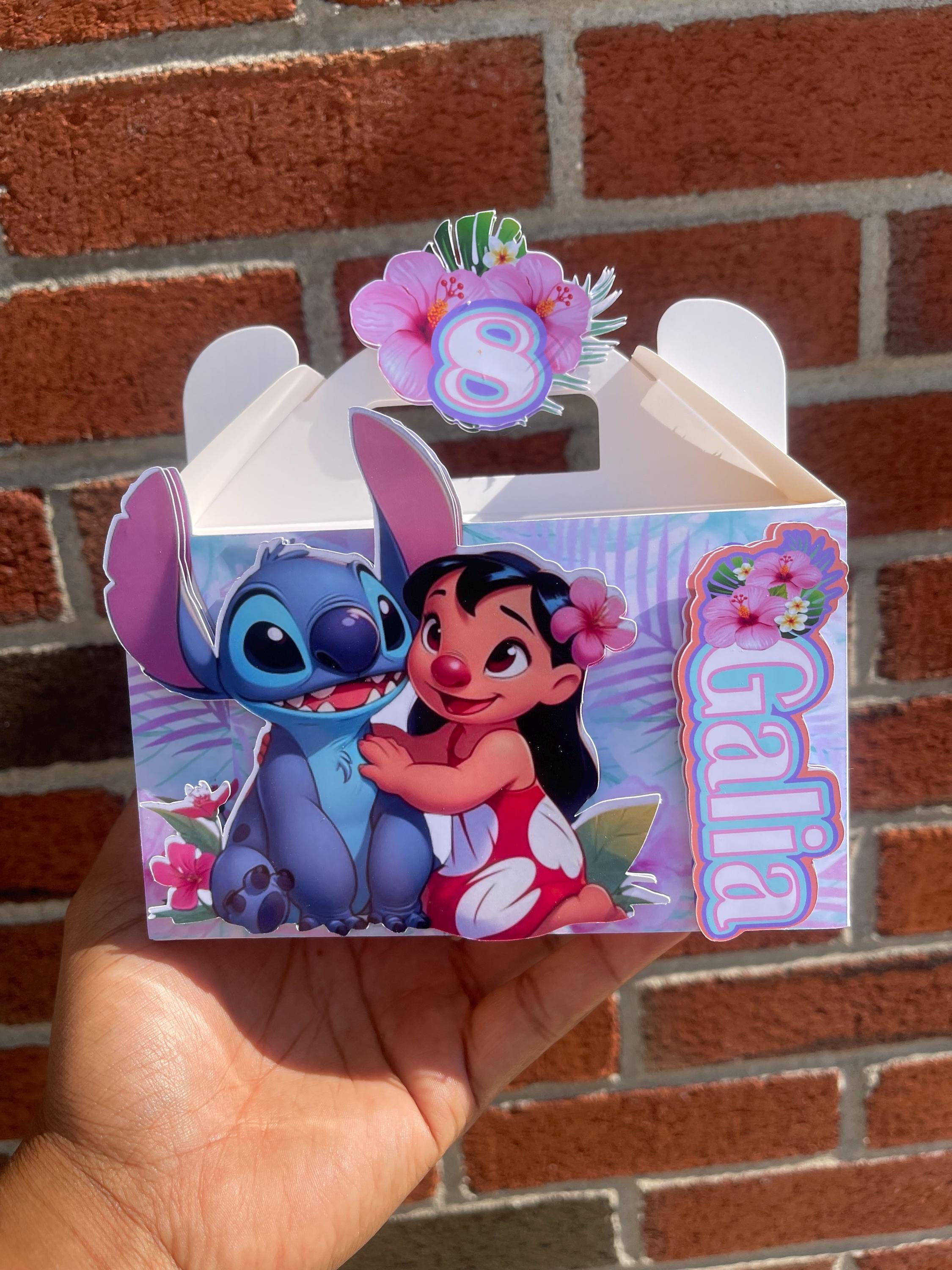 Stitch Party Favor/ Gable Box / Candy Box - Etsy