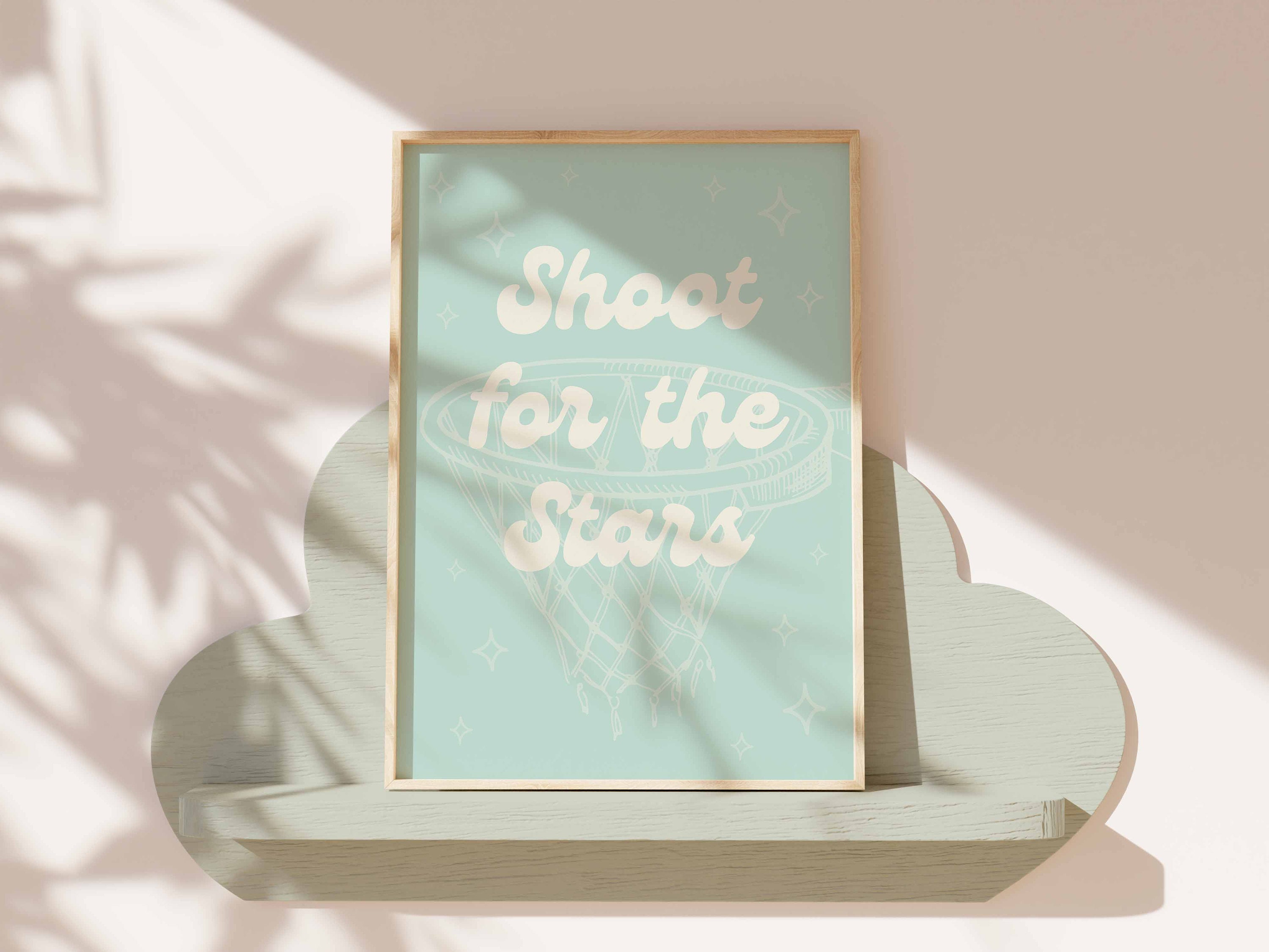 Basketball Netball Wall Art Downloadable Art Print Printable - Etsy