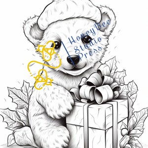 Arctic Wonders: Polar Bear & Snowman Winter Coloring Book for Kids 30 ...