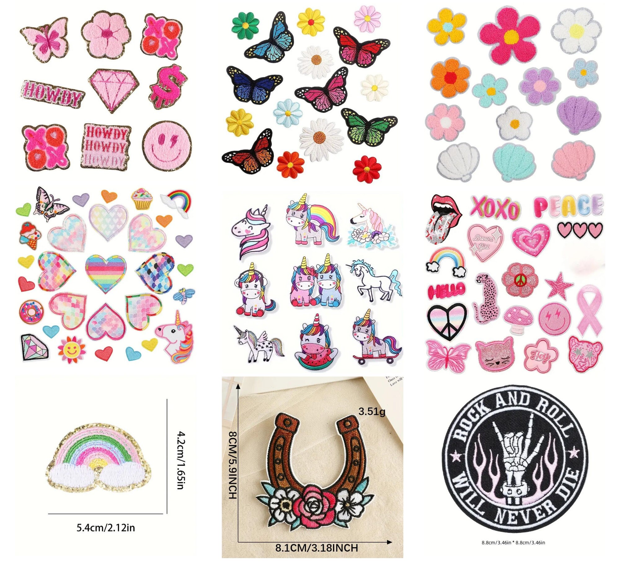 Unique Girls Personalized Jean Jacket: Handcrafted Patch Denim Coat ...