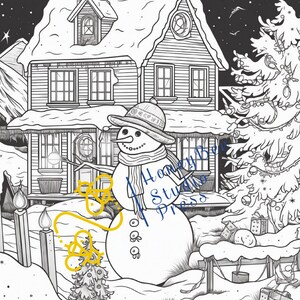 Arctic Wonders: Polar Bear & Snowman Winter Coloring Book for Kids 30 ...