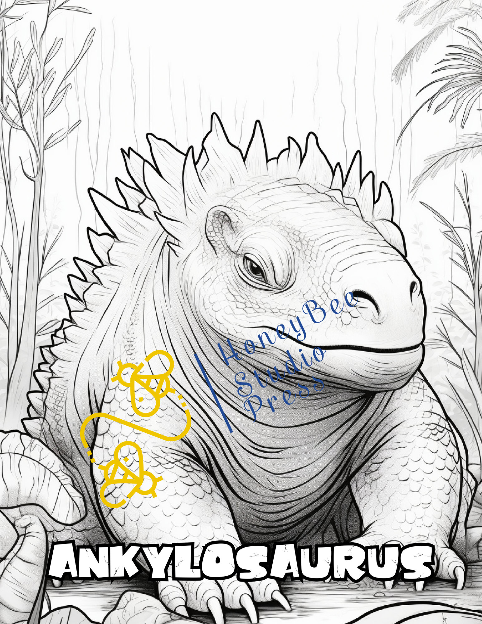 Dino Delight: Roaring Adventures in the Dinosaur Coloring Book 26 Pages ...