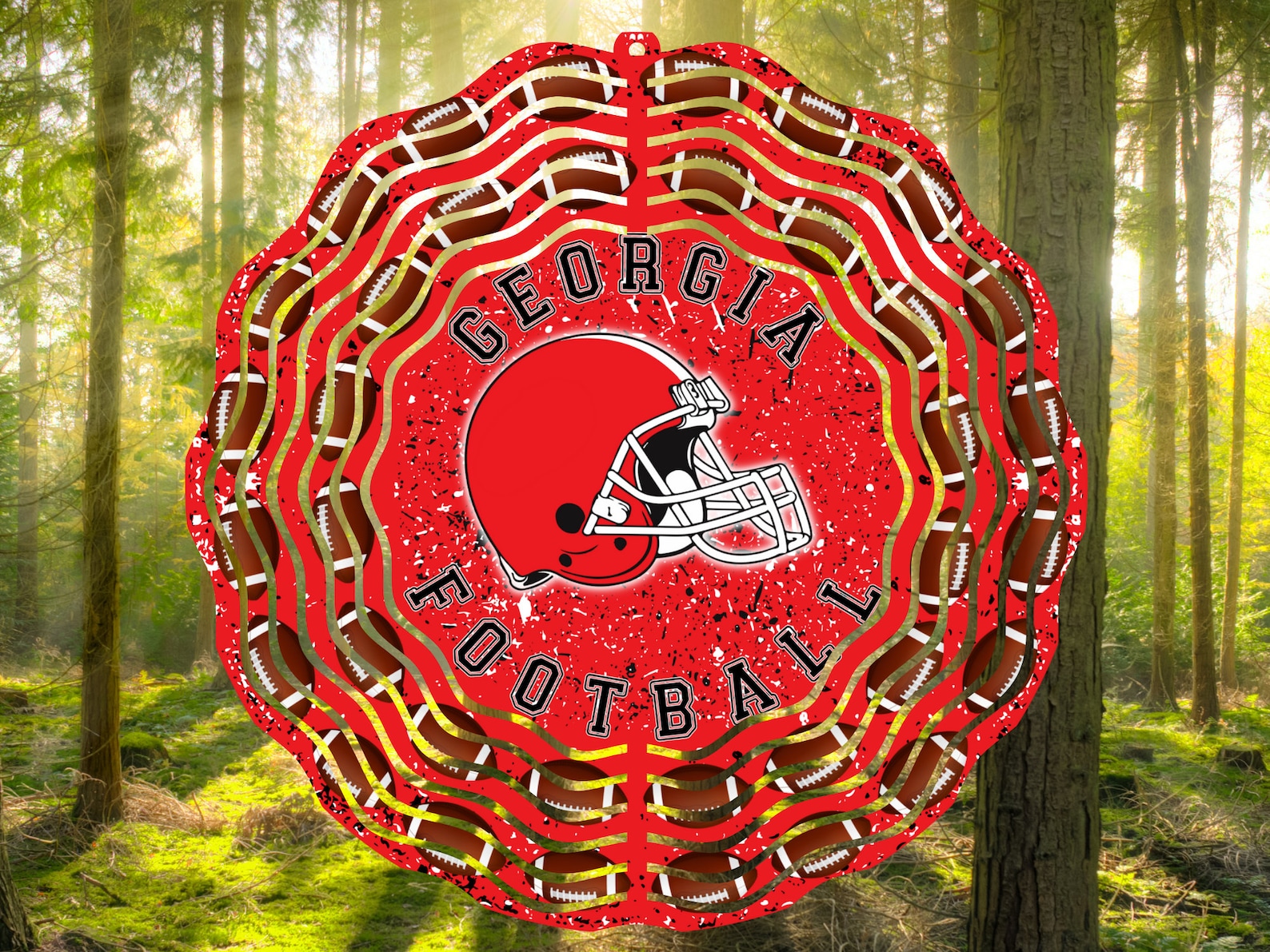 Celebrate the Bulldogs With Our UGA Football Wind Spinner 10 Options to ...