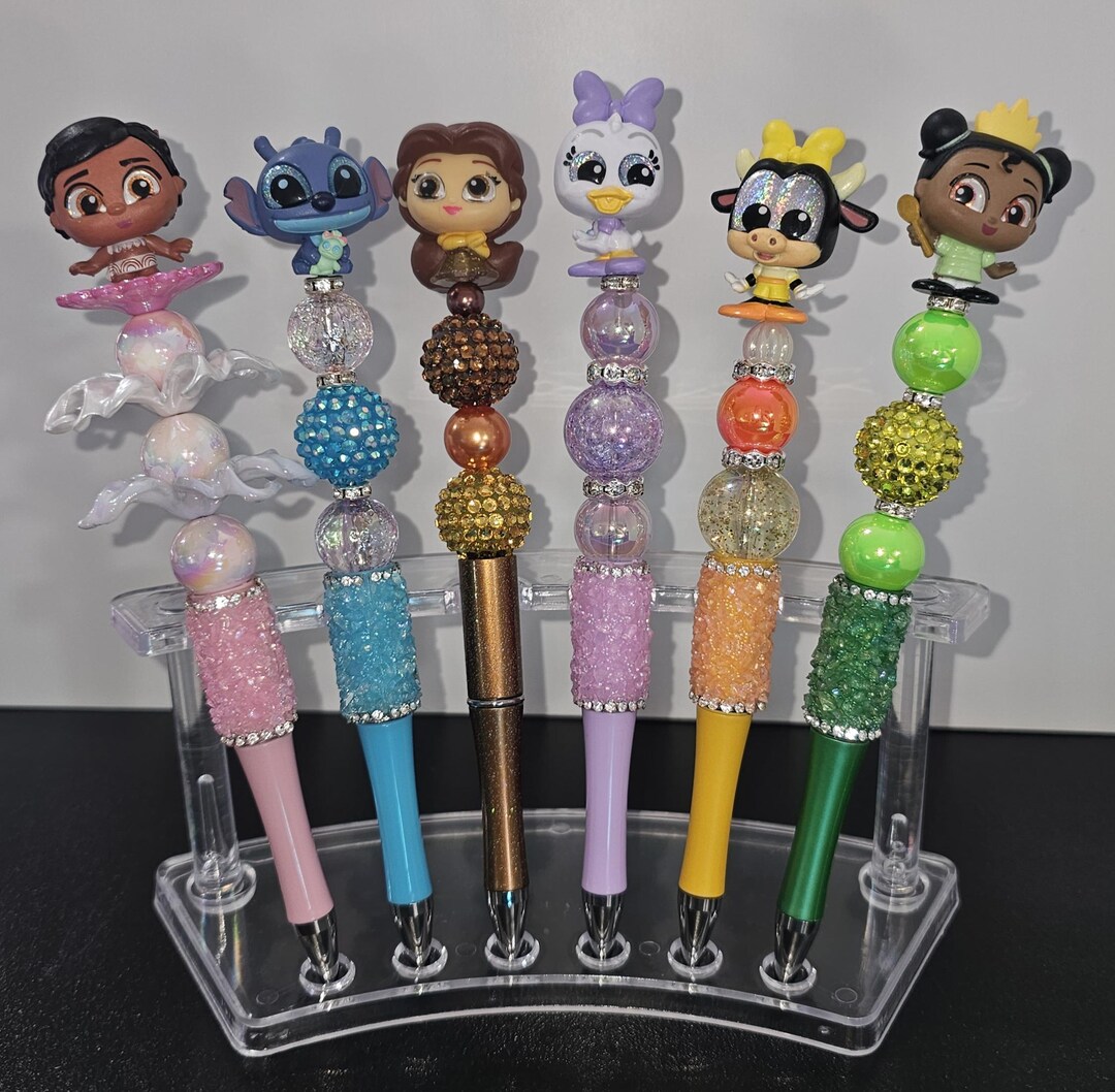 Cute & Collectible Doorable Bling Pens Featuring Moana, Stitch, Belle ...
