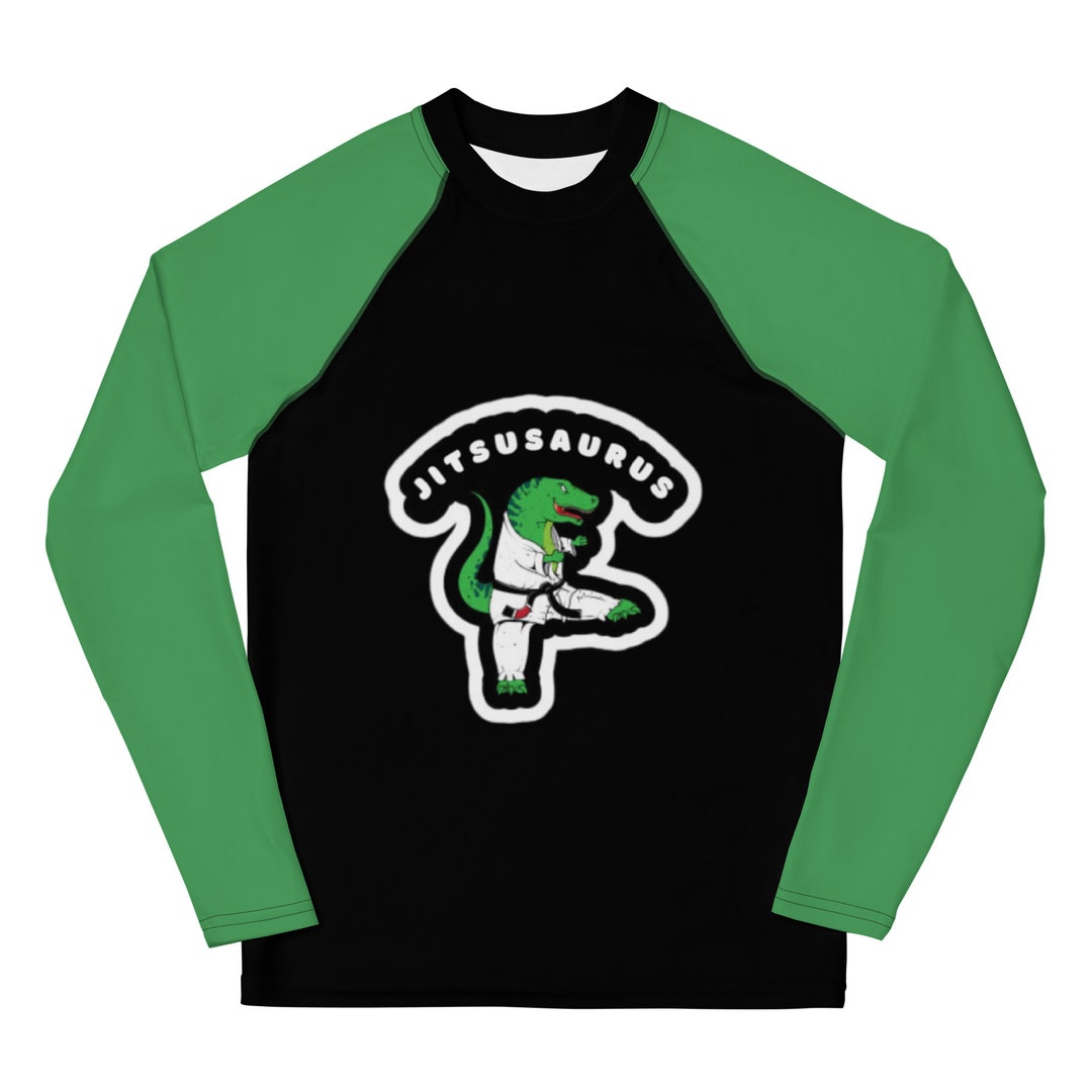 Youth Rash Guard, Jitsusaurus Jiu Jitsu Youth Rash Guard, BJJ Rash ...