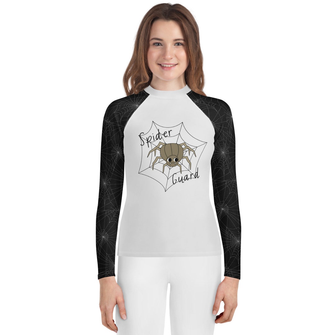 Youth Rash Guard, Spider Guard Jiu Jitsu Kids Rash Guard, BJJ Rash ...