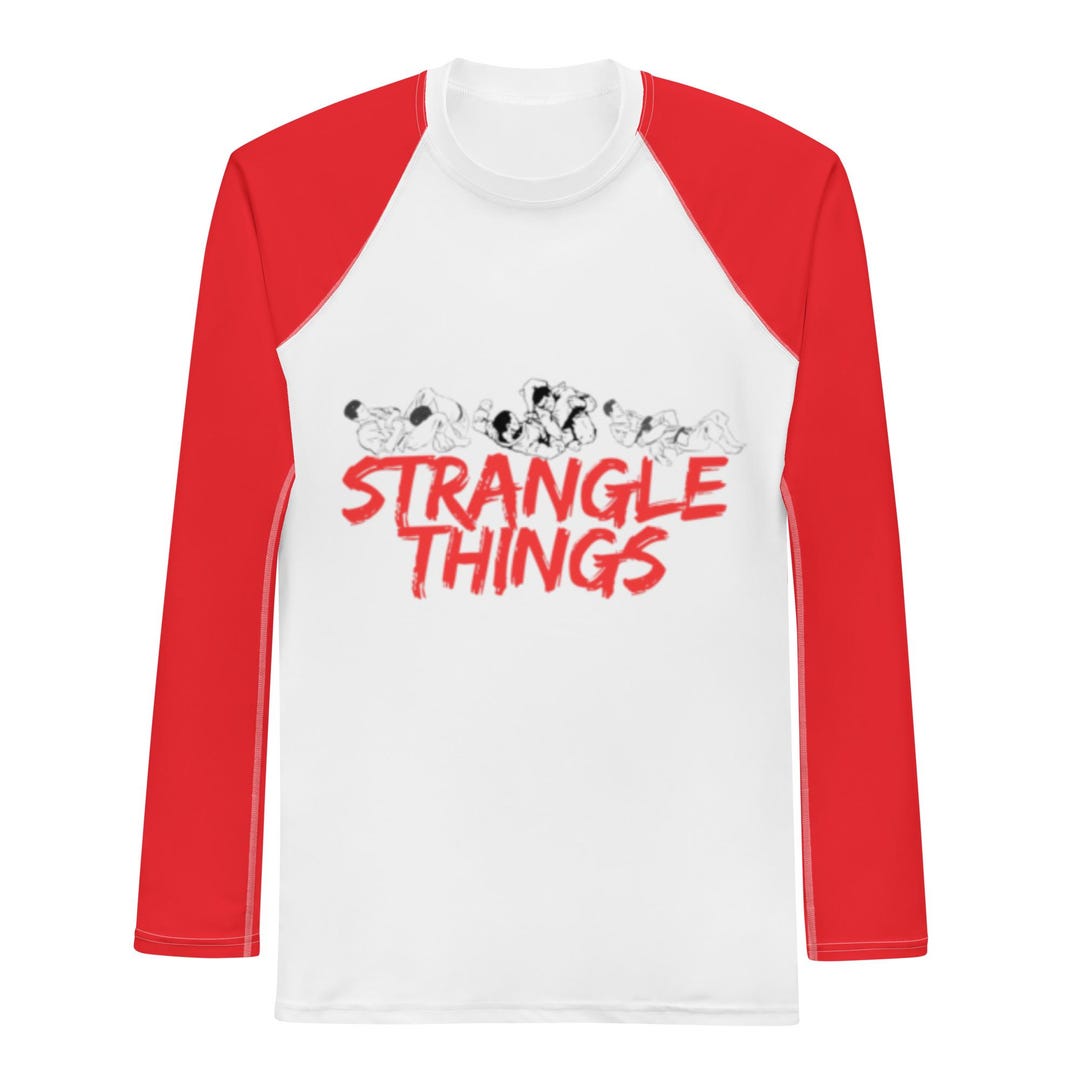 Rash Guard, Strangle Things Jiu Jitsu Rash Guard, BJJ Rash Guard ...