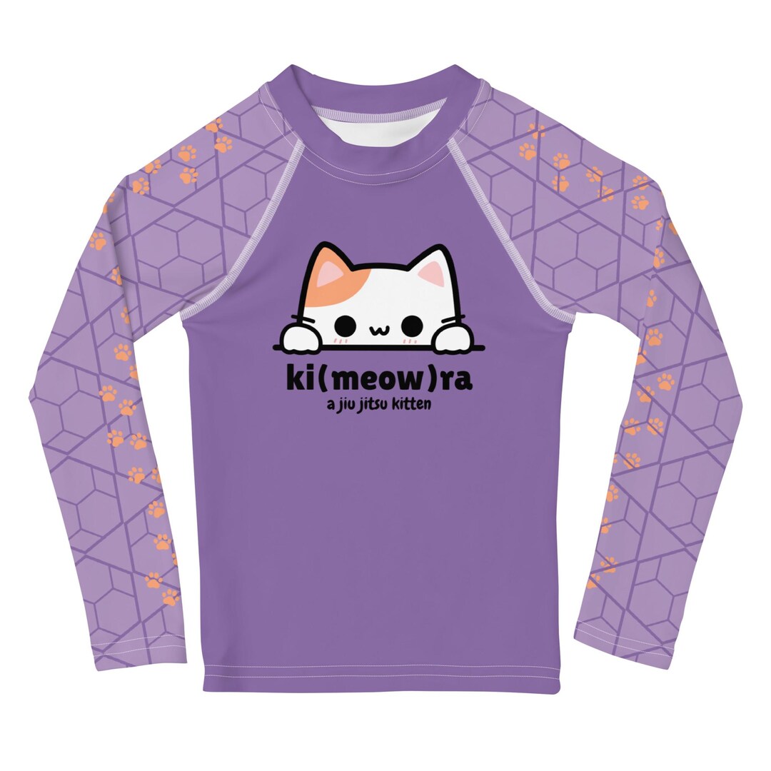Kids/youth Rash Guard, Kimeowra Kids Rash Guard, Fun Rash Guard, Kid ...