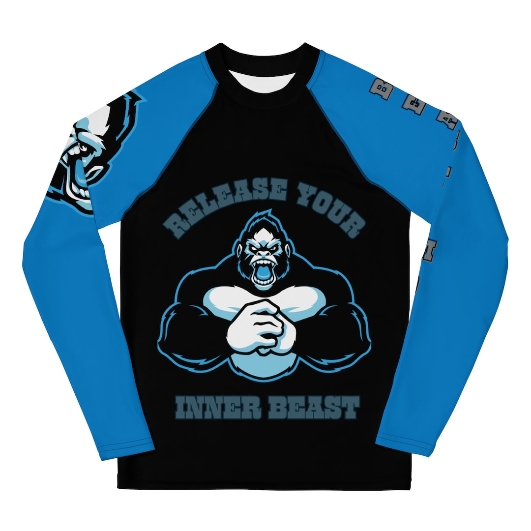 Youth Rash Guard, Release Your Inner Beast Jiu Jitsu Kids Rash Guard ...