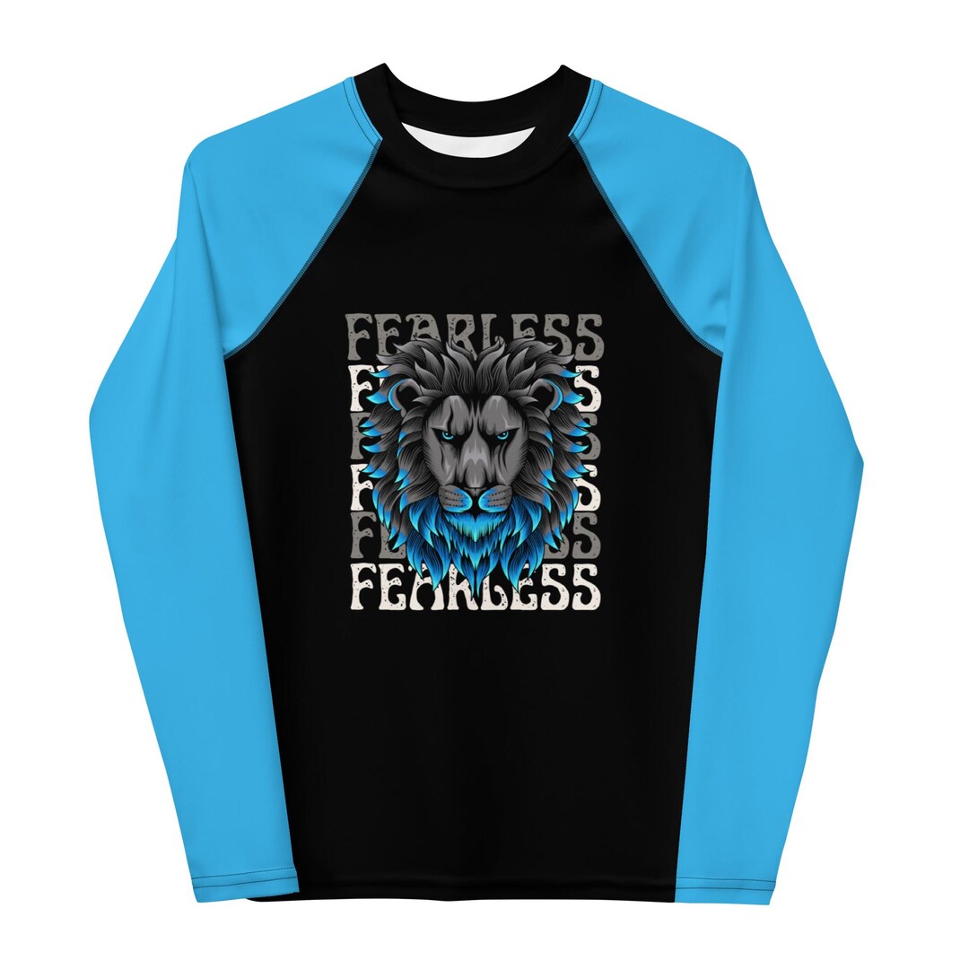 Youth Rash Guard, Fearless Rash Guard, Fun Rash Guard, Kid Rash Guard ...