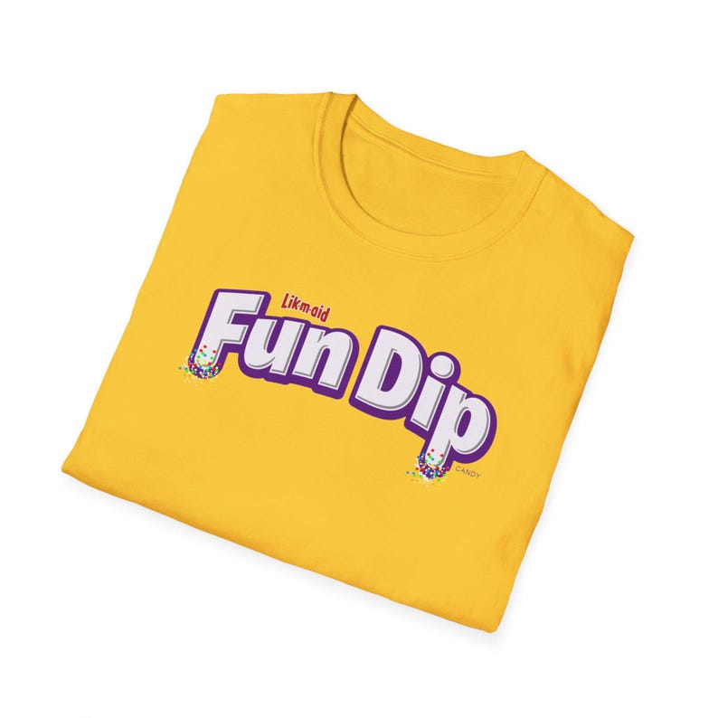 Retro Food Brands "fun Dip" : Unisex Softstyle T-shirt - Etsy