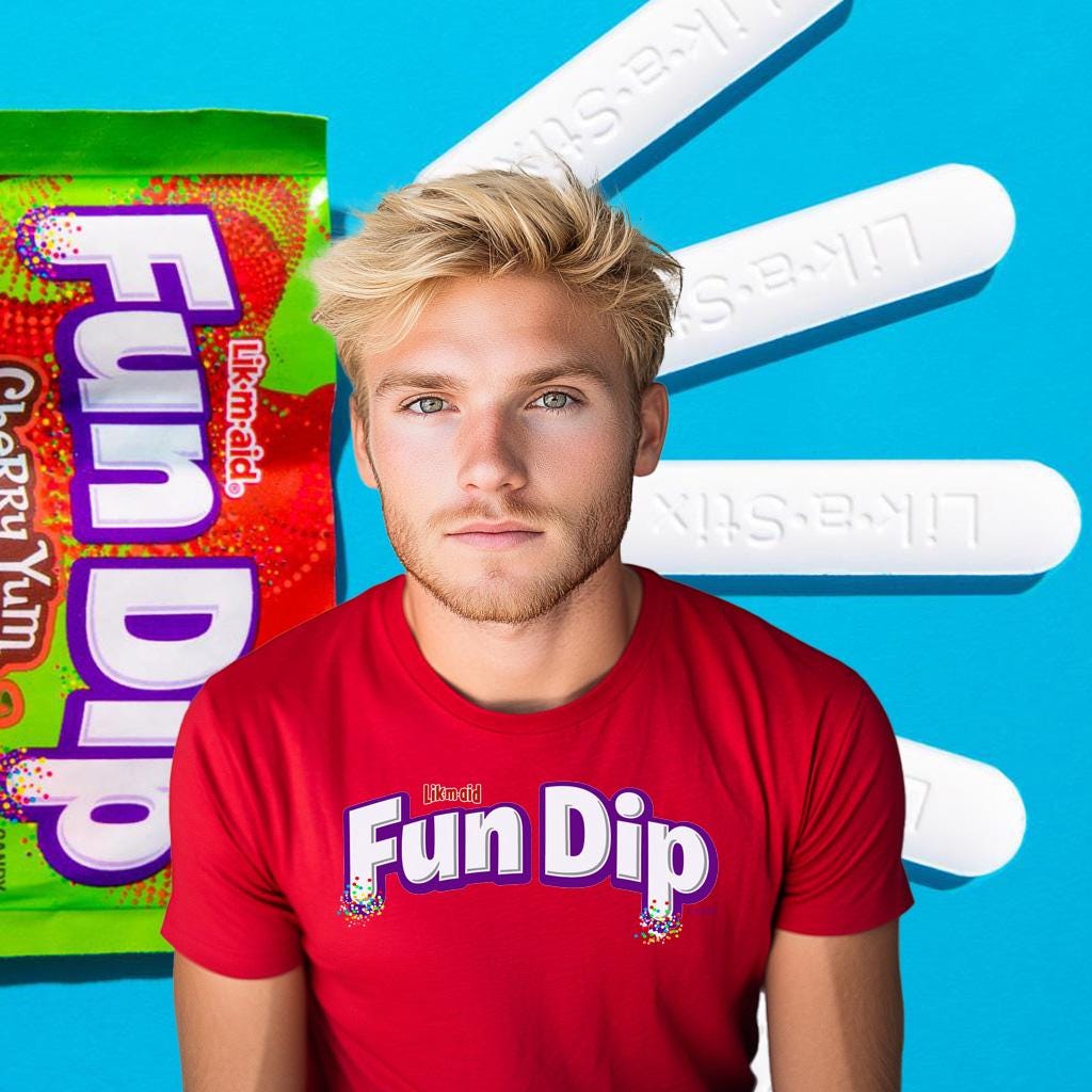 Retro Food Brands "fun Dip" : Unisex Softstyle T-shirt - Etsy