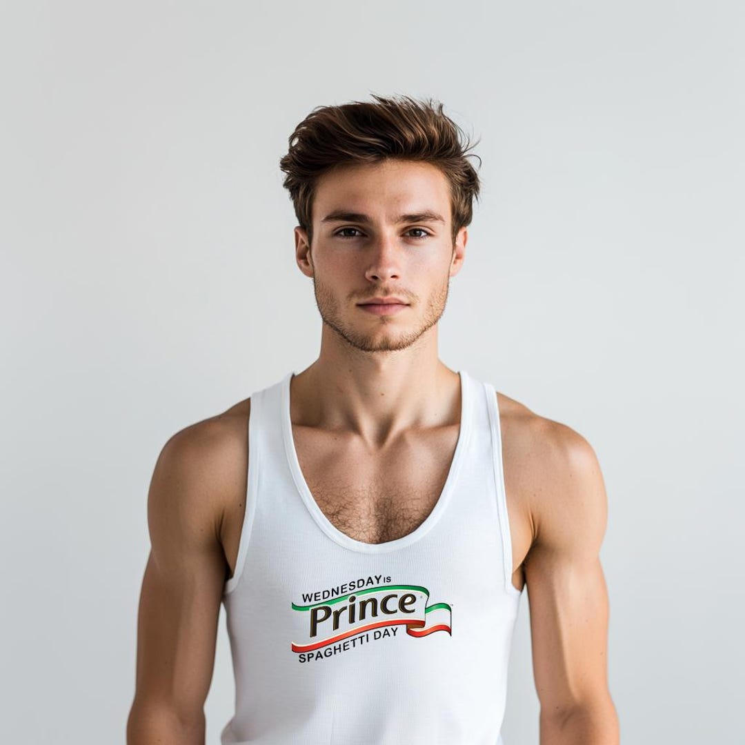 Prince Spaghetti: Unisex Jersey Tank - Etsy