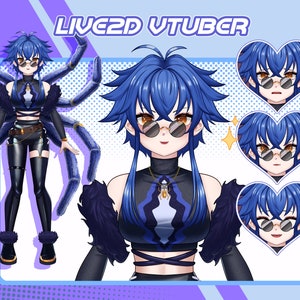 Live2d Vtuber Model Commission Vtuber Commission Vtuber - Etsy