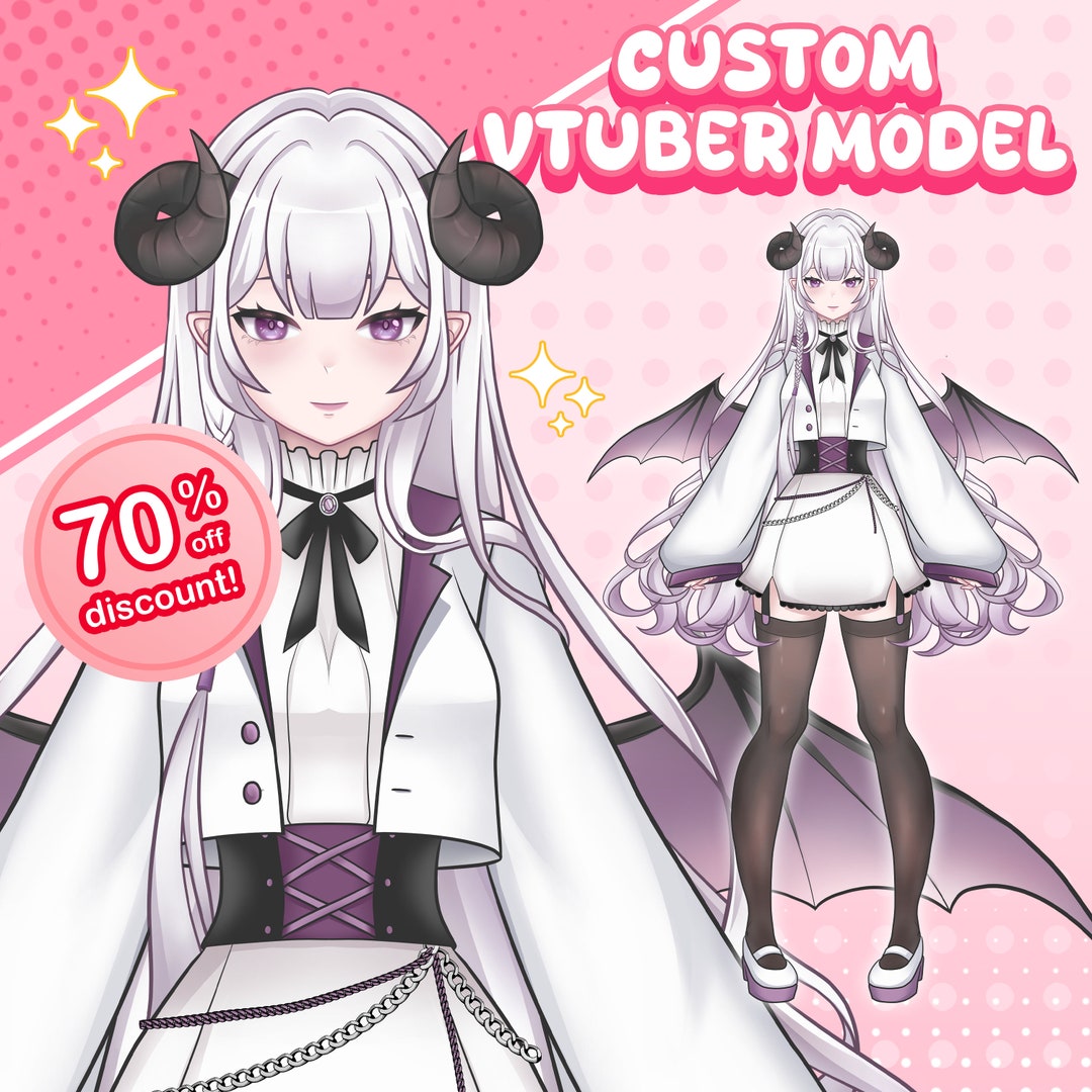 Live2d Vtuber Model Commission | Vtuber Commission | Vtuber Ready to ...