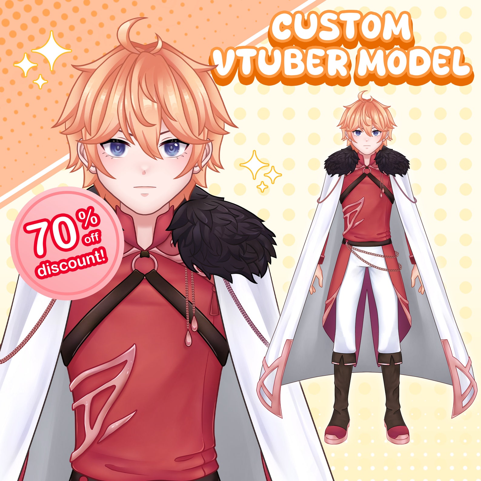 Live2d Vtuber Model Commission Vtuber Commission Vtuber Ready to Rig ...