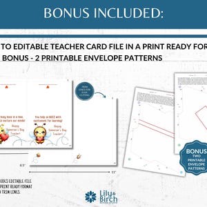 Editable Bee Valentine Cards for Classroom Exchange (digital Download ...