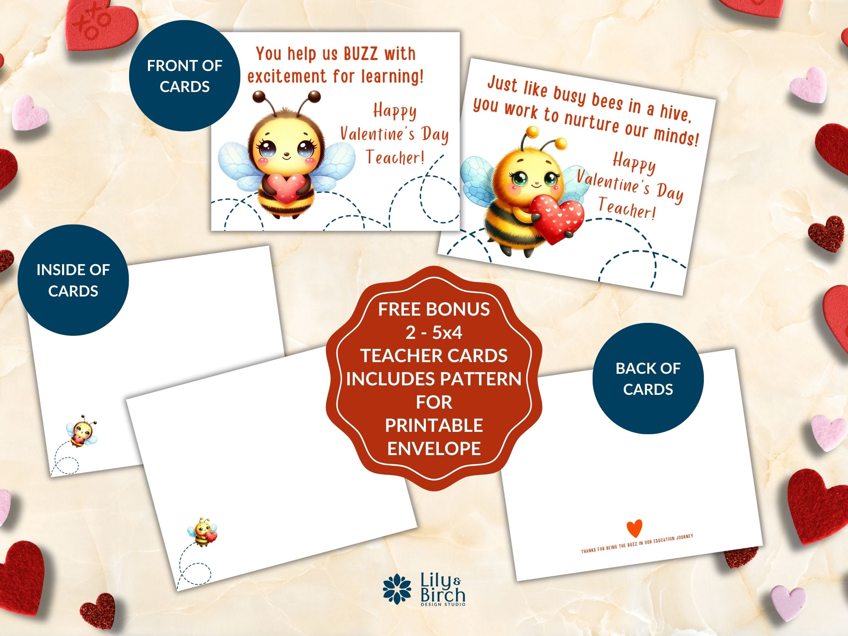 Valentine for Class Mates, Bee Mine Valentines Cards Instant Download ...
