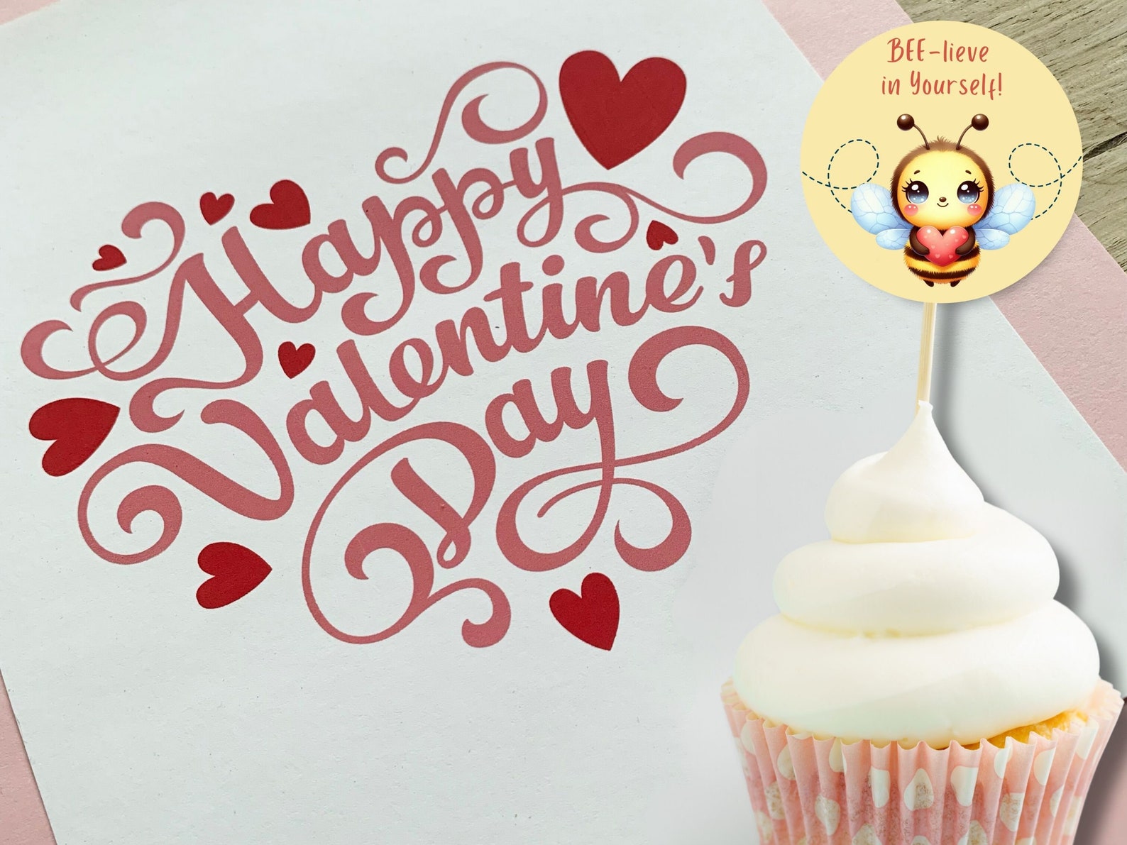 Printable Toppers, Bee Mine Toppers, Valentines Party, Happy Valentines Day, Valentines Day ...