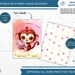 Editable Monkey Valentine Class Cards Printable Kids Exchange Cards ...