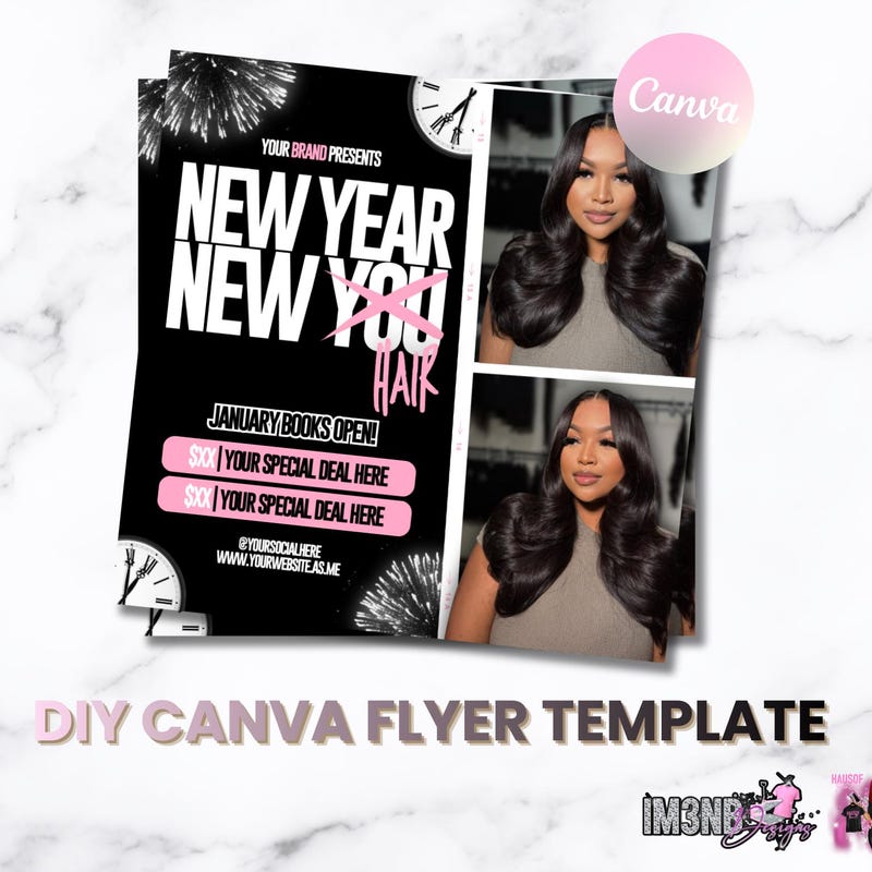 2026 New Year Party Flyer - Etsy