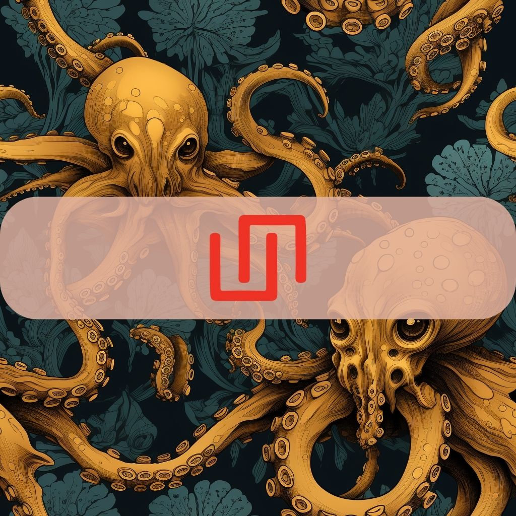 10 Seamless Kraken Digital Transfer Paper, Adjustable Repeating Print ...