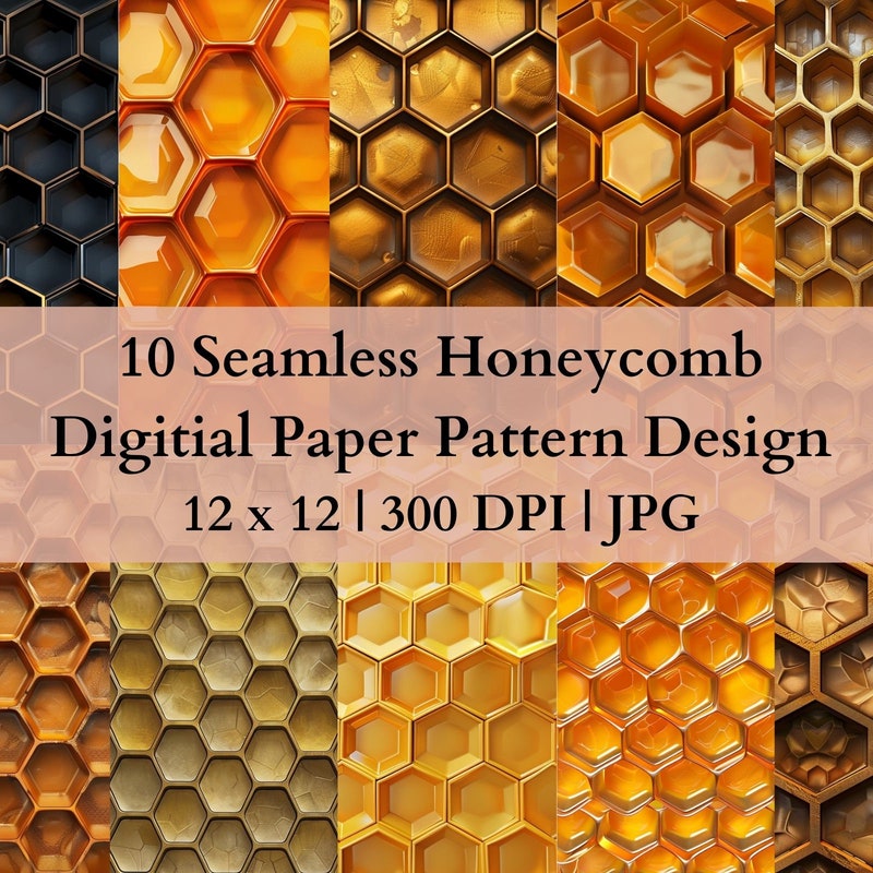 Honeycomb Wallpaper - Etsy