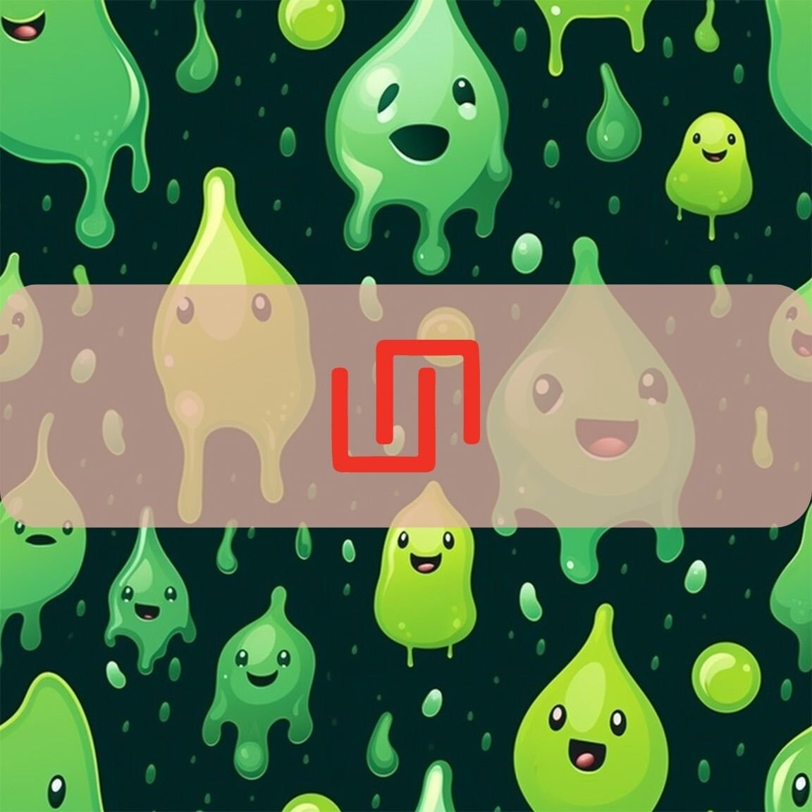 10 Seamless Slime Digital Transfer Paper, Adjustable Repeating Print ...